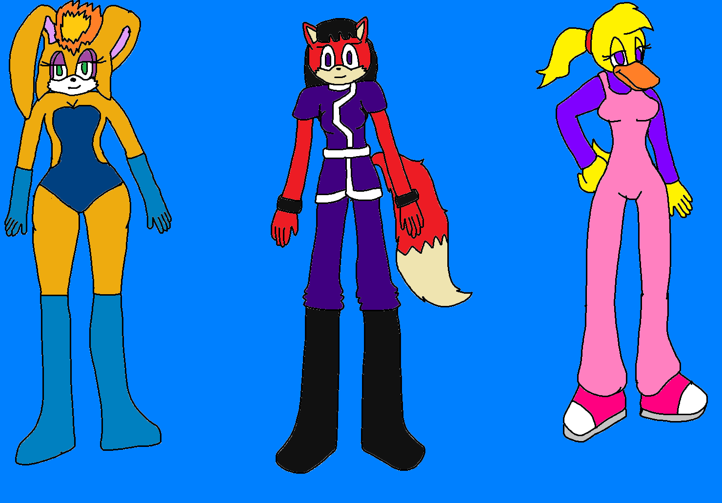 Sonic Girls Collection Bash 16 by Ant-D on DeviantArt