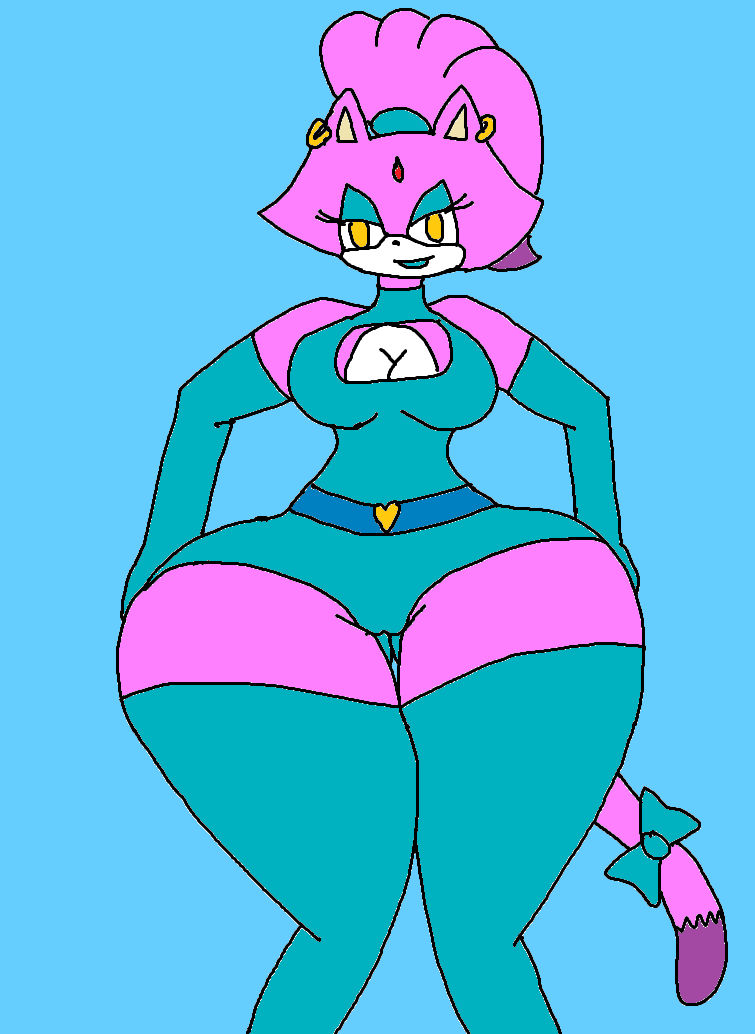 Fanart Blaze The Cat By Ant D On Deviantart