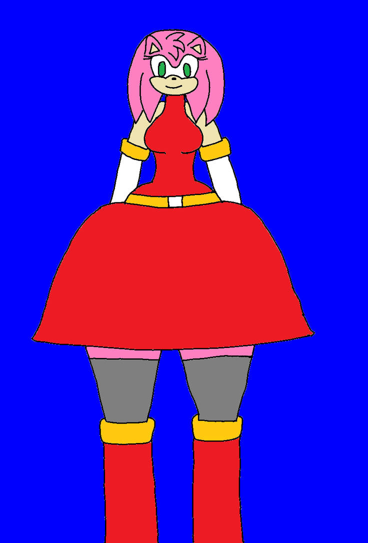 Amy Rose The Hedgehog (FANART) by Ant-D on DeviantArt