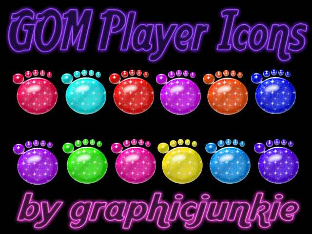 GOM Player Glass Icons by graphicjunkie on DeviantArt