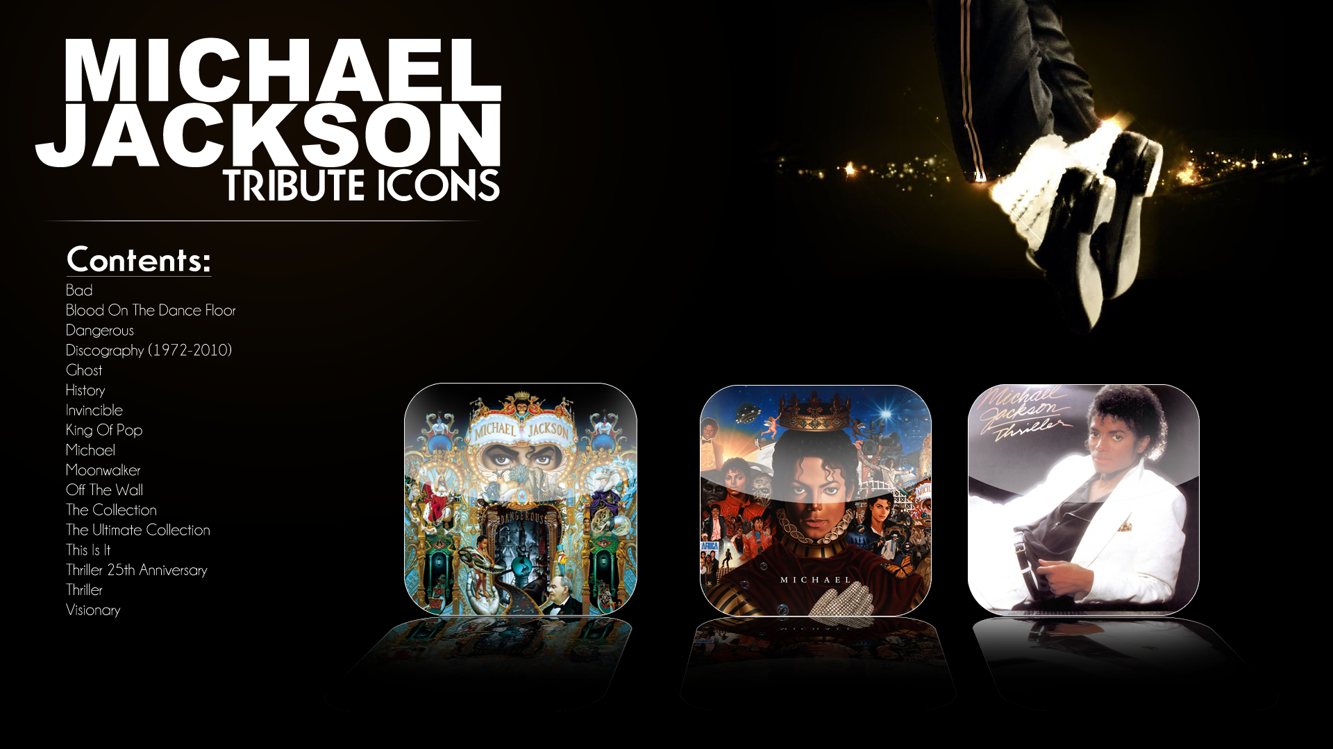 Michael Jackson Tribute Icons by achaitanya on DeviantArt