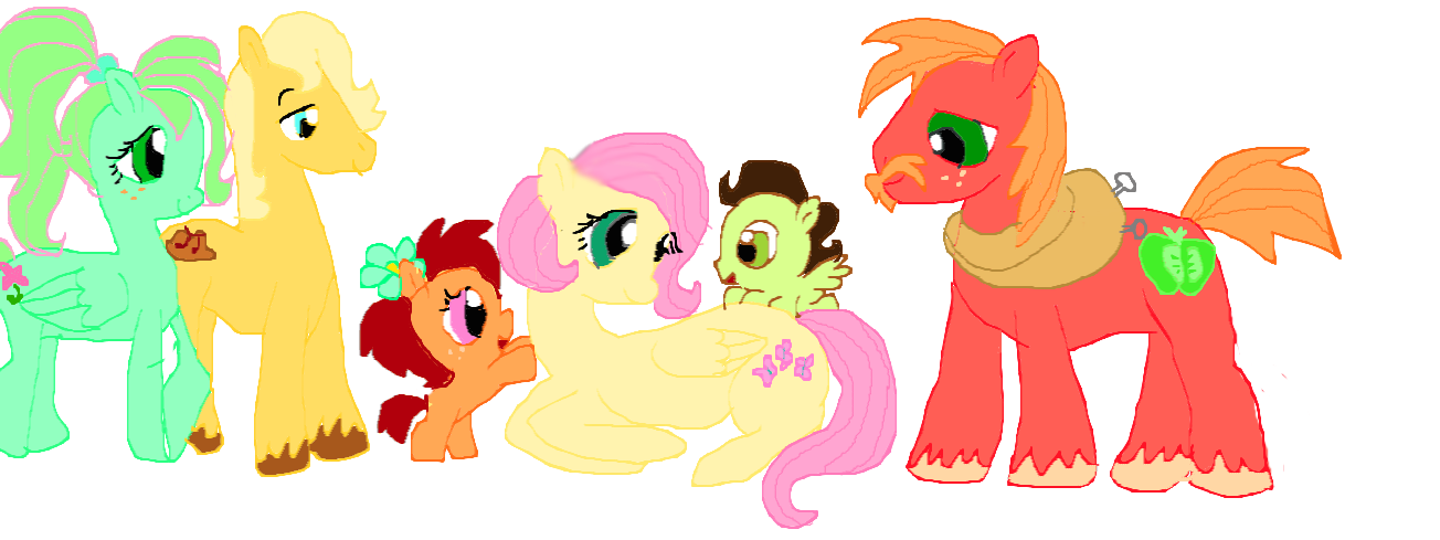 Fluttershy's Family by PurfectPrincessGirl on DeviantArt