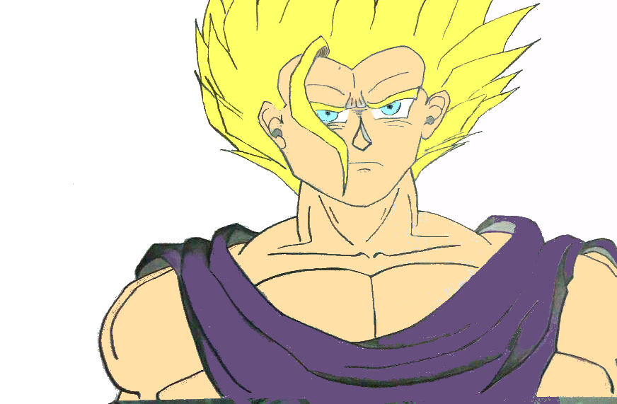 The mighty Gohan by G-A13 on DeviantArt