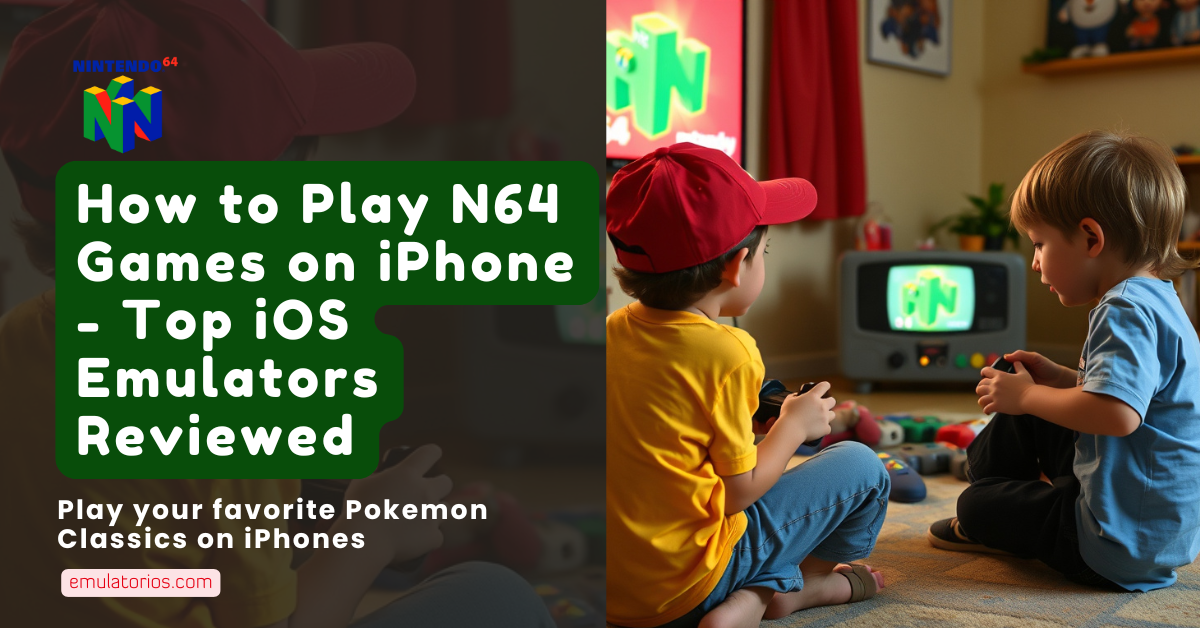 N64 Emulator iOS - Play your favorite N64 by cassidygibson on DeviantArt