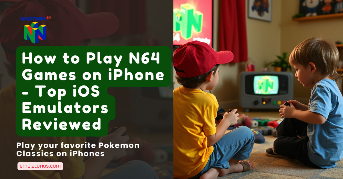 N64 Emulator iOS - Play your favorite N64 by cassidygibson on DeviantArt