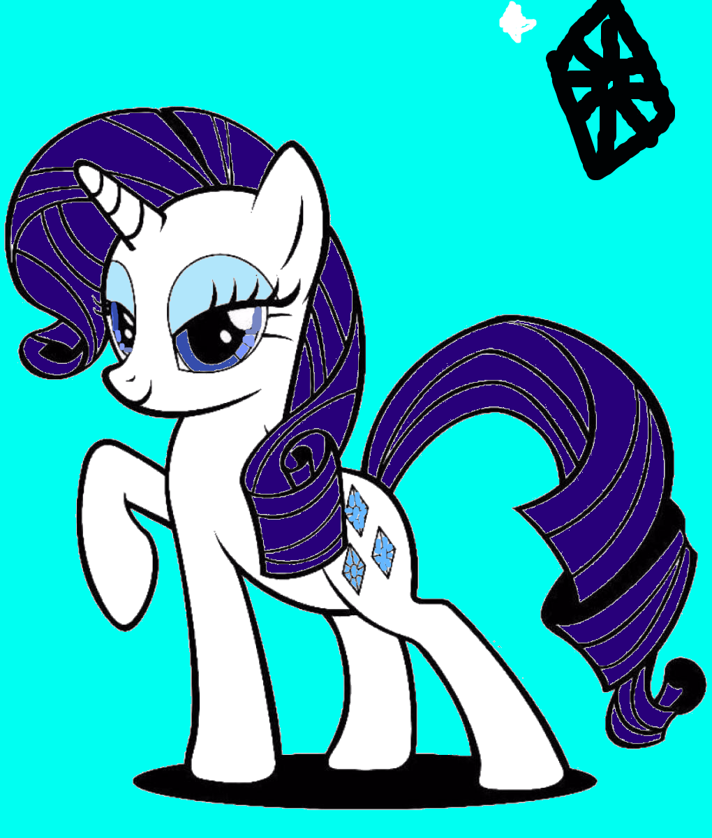 MLP Rarity by UnderTalegirl99 on DeviantArt