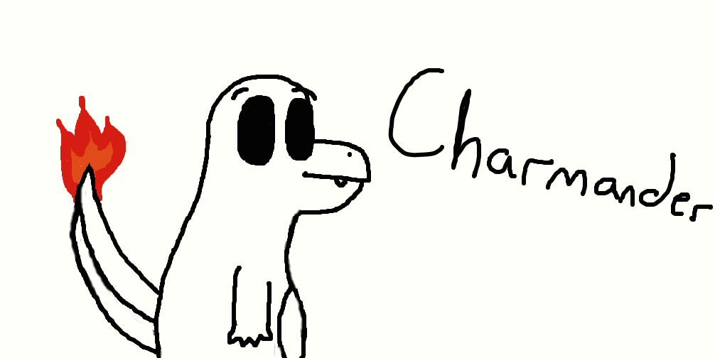 Simple Charmander (First Drawing with Tablet) by RilpatDraws on DeviantArt