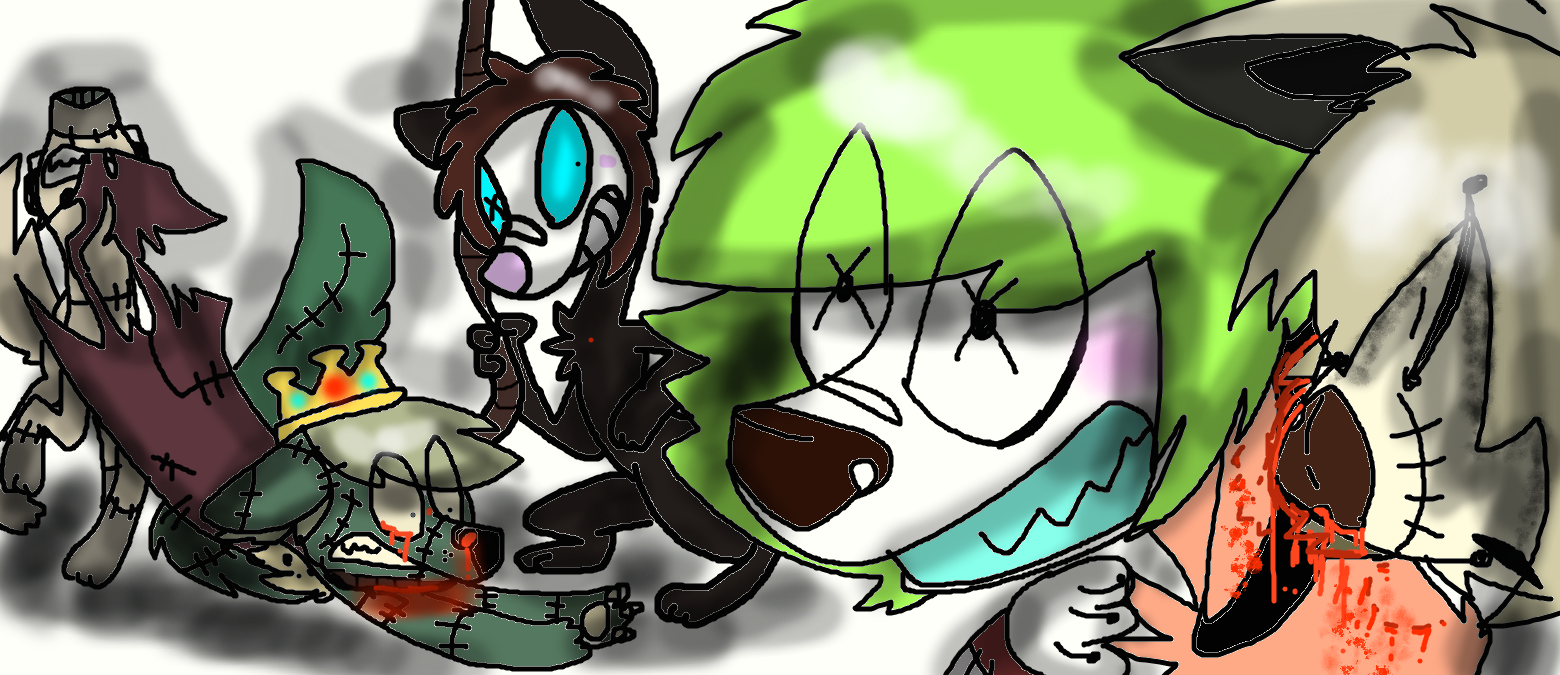 rag wolf,masked,King Stiches,Tree,and Bizzare by SplatterTHEpsycho on ...