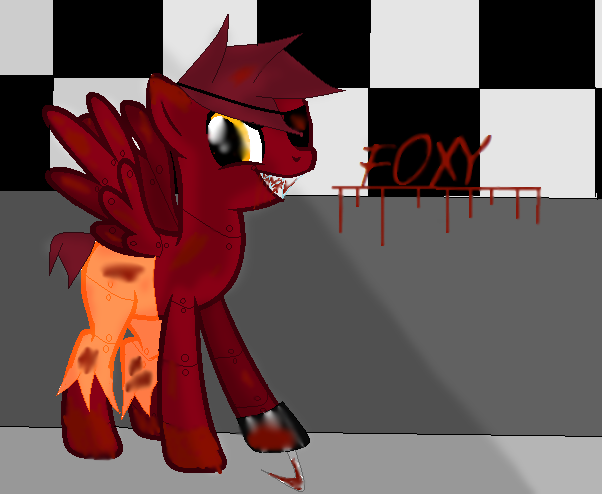 Foxy MLP! by ChinaAru12311 on DeviantArt