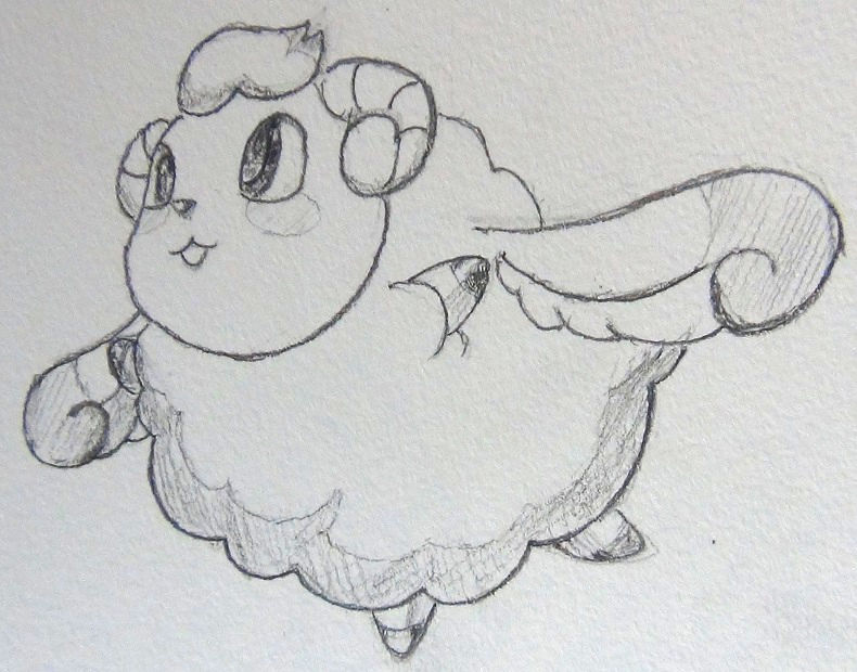 flufflal sheep (furnimal sheep) by unizo-senpai on DeviantArt