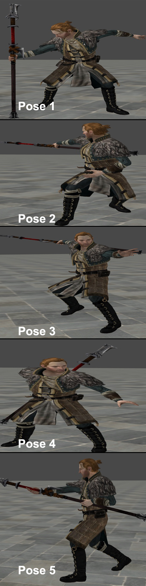 Anders mage poses by CMN-1979 on DeviantArt