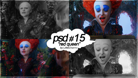 PSD Coloring #15: Red Queen by LittleCharmx on DeviantArt
