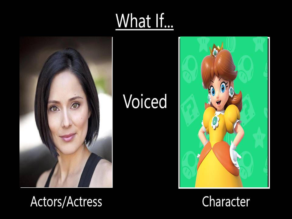 What if Jacqueline Pinol voiced Princess Daisy by Amphitrite7 on DeviantArt
