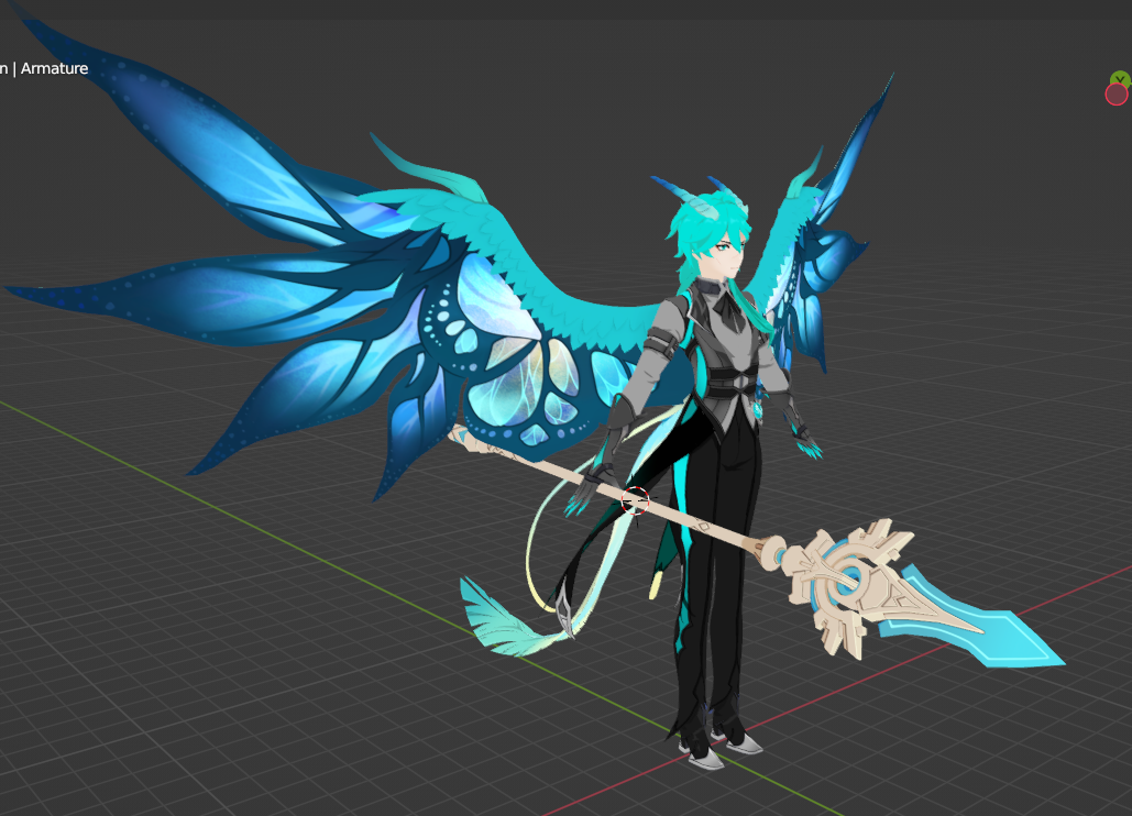 Human Dvalin DL (FBX) (DL Down reworking model) by TricksterFox2021 on ...