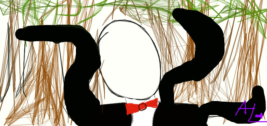 the SLENDER MAN. by cupkeeper00 on DeviantArt