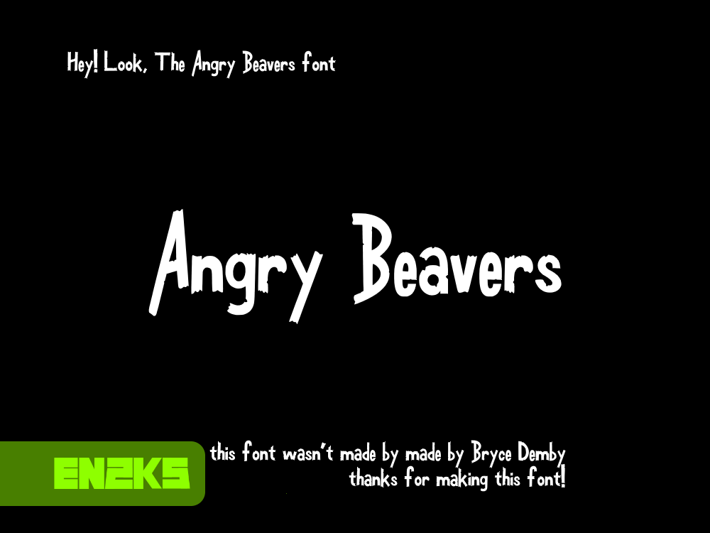 Angry Beavers Regular by elinery2005 on DeviantArt