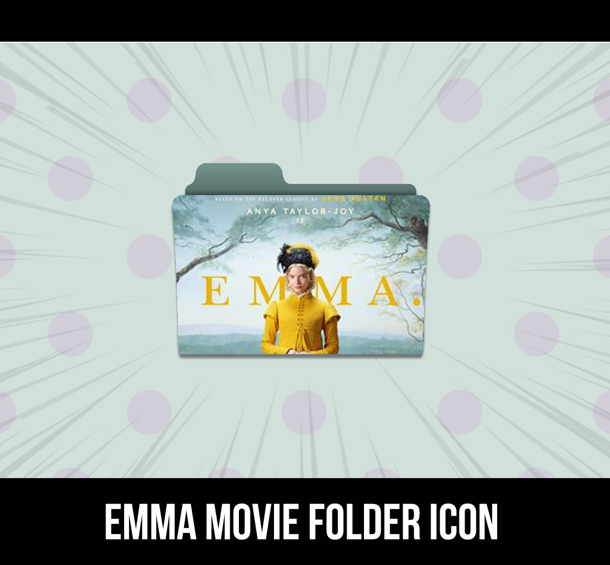 Emma Movie Folder Icon by AKRB1998 on DeviantArt