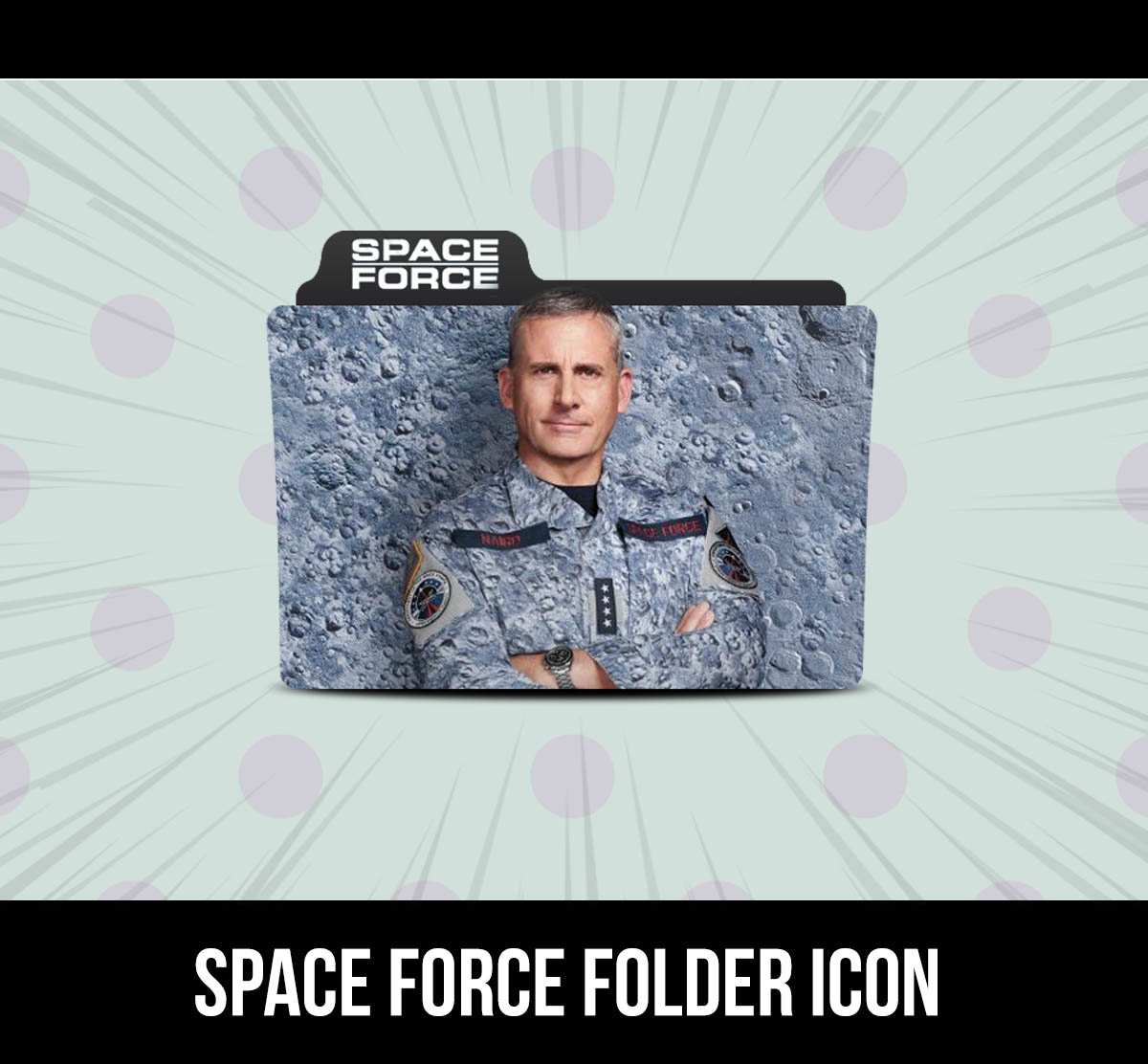 Space Force Netflix Series Folder Icon by AKRB1998 on DeviantArt