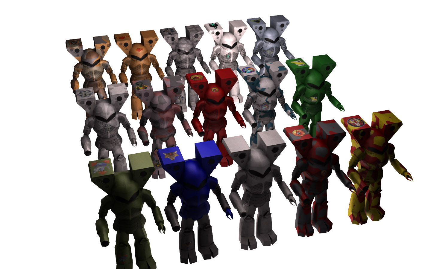 Clan Elemental Camo Pack by LizzyGibbs3D on DeviantArt