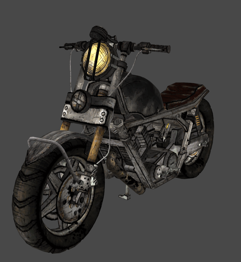 Motorbike - TWD New Frontier (XPS) by SteveCowlishaw on DeviantArt