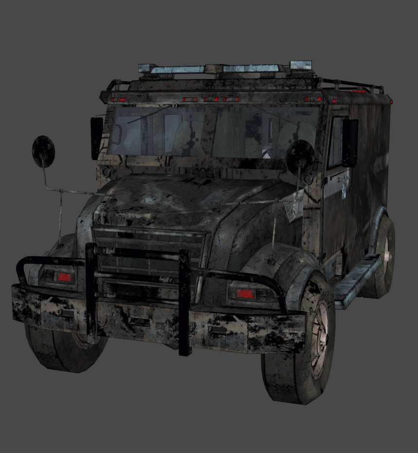 SWAT Van - TWD New Frontier (XPS) by SteveCowlishaw on DeviantArt