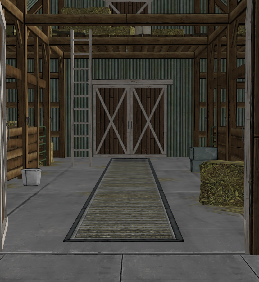 Random Barn Interior - TWD S1 (XPS) by SteveCowlishaw on DeviantArt