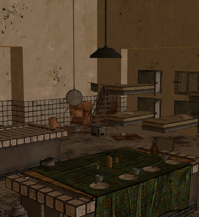 Cancer Group Hideout - TWD S1 E4 (XPS) by SteveCowlishaw on DeviantArt