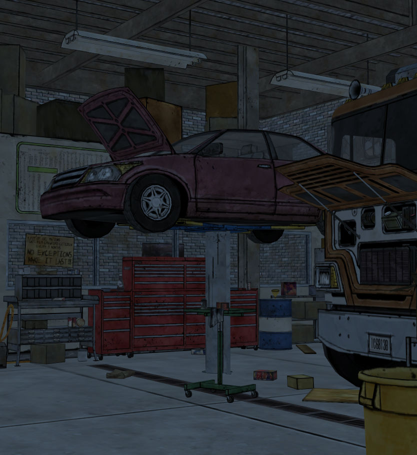 Crawfords Autoshop - TWD S1 E4 (XPS) by SteveCowlishaw on DeviantArt