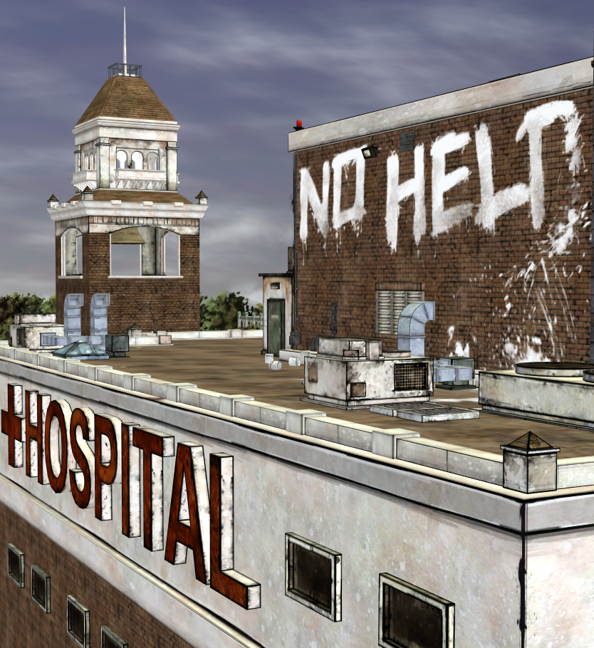 Hospital - TWD S1 E5 (XPS) by SteveCowlishaw on DeviantArt