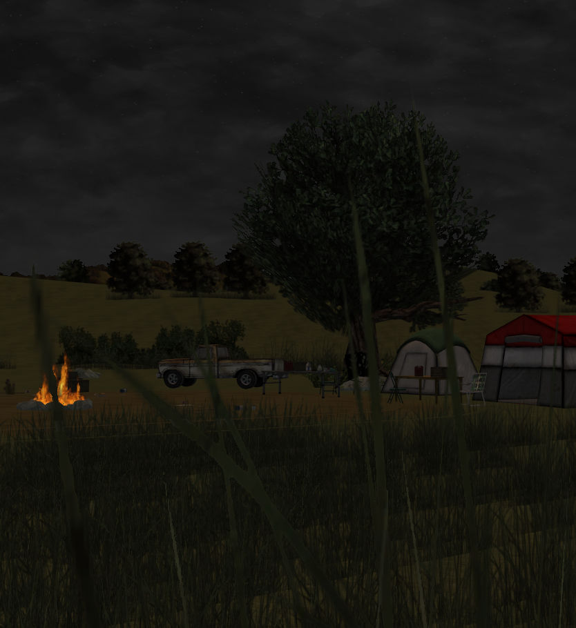 Campsite - TWD 400 Days (XPS) by SteveCowlishaw on DeviantArt
