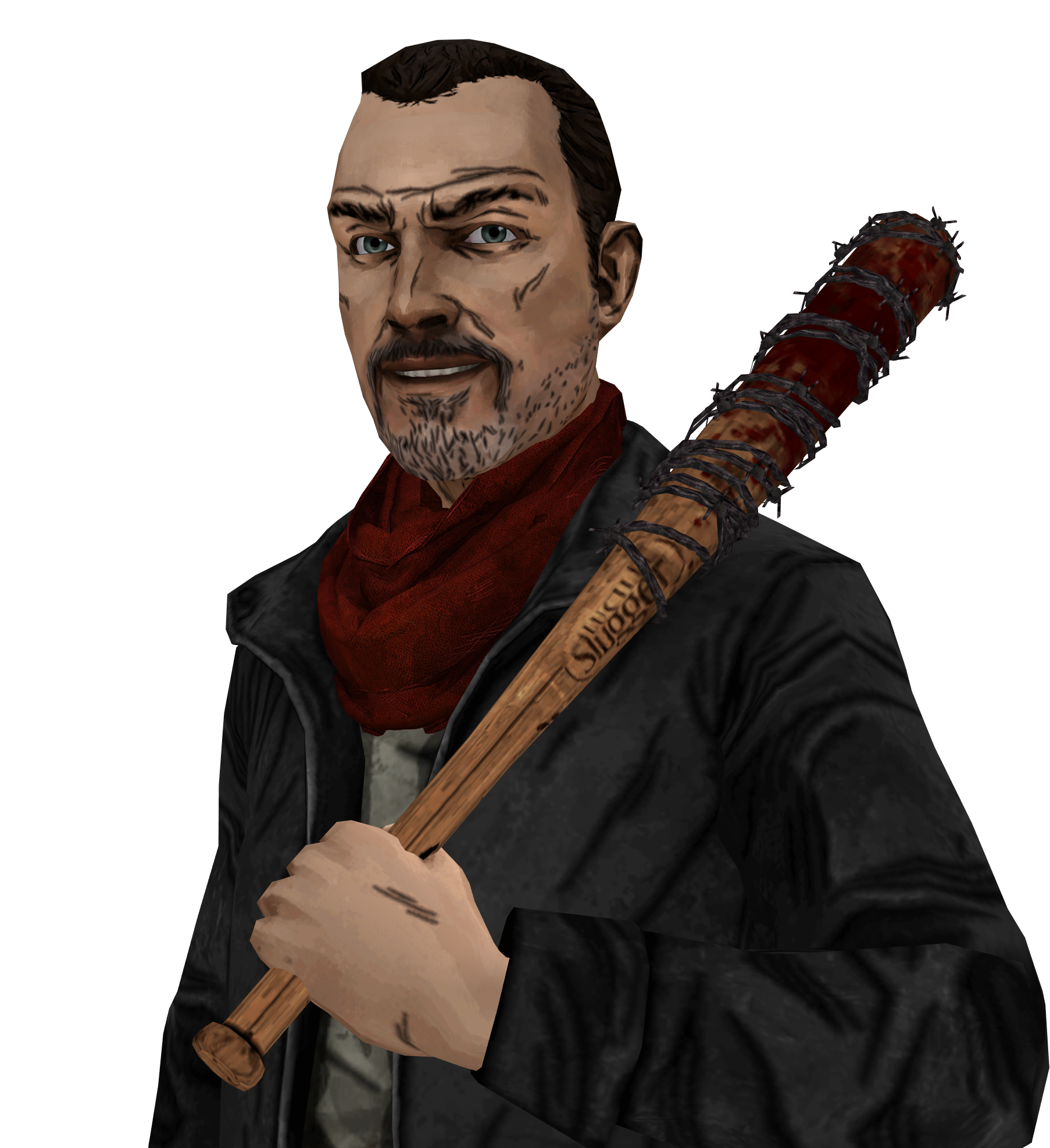 Negan - The Walking Dead (XPS) by SteveCowlishaw on DeviantArt