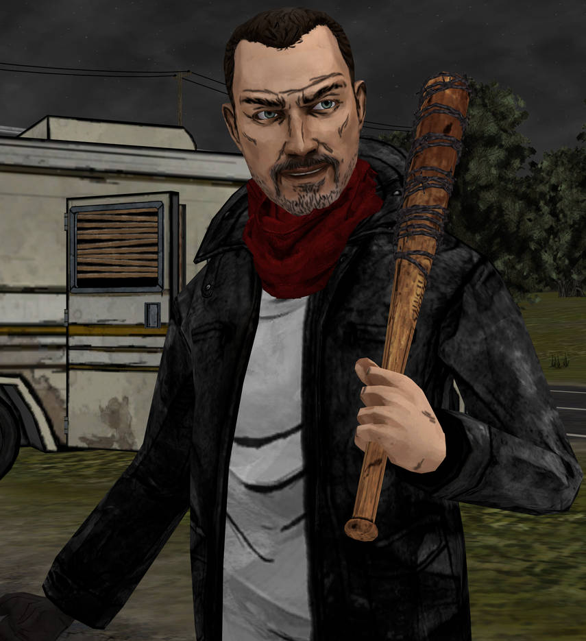 Negan New Jacket - TWD (XPS) by SteveCowlishaw on DeviantArt