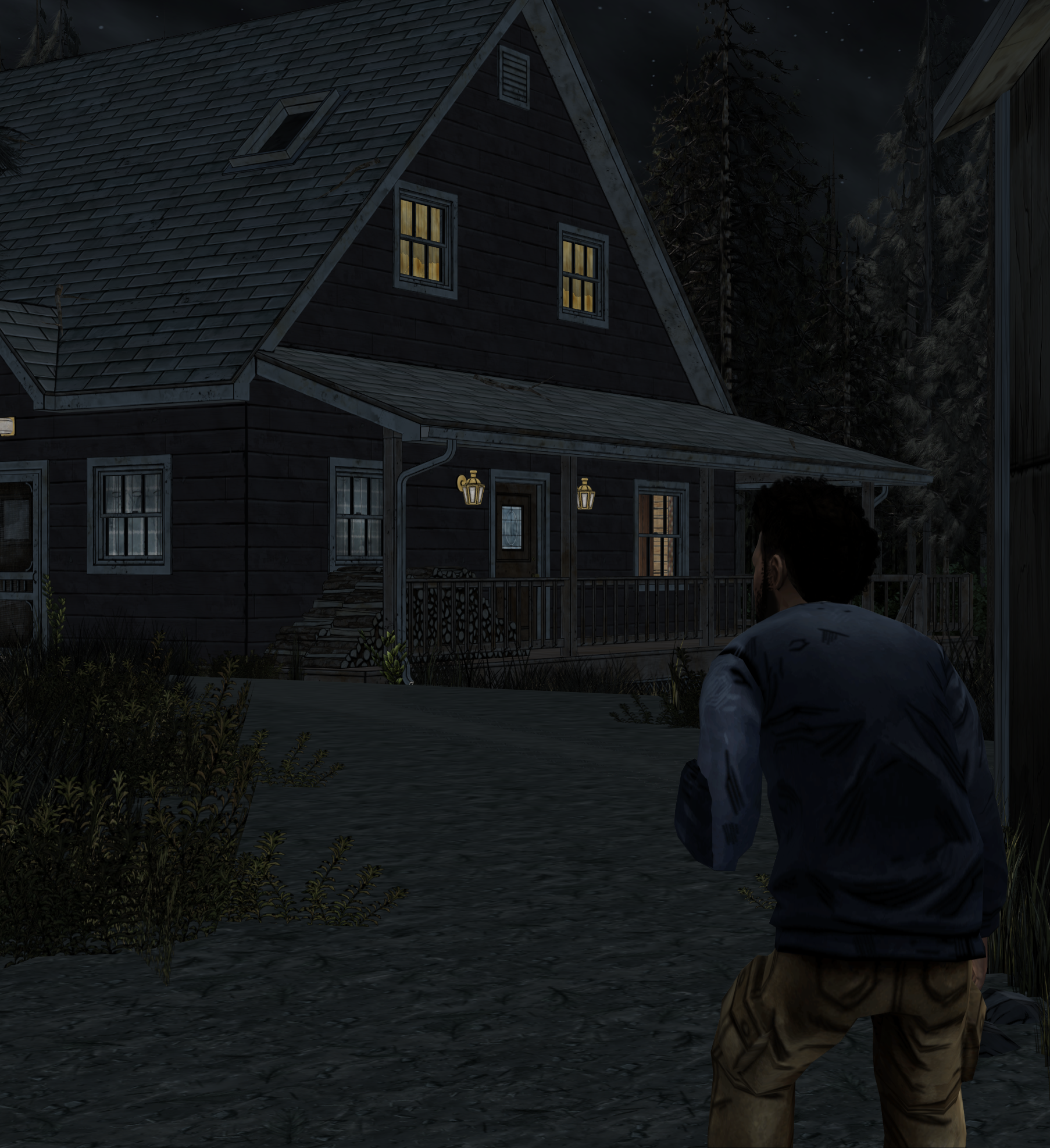 Cabin Exterior - TWD S2 E1 (XPS) by SteveCowlishaw on DeviantArt