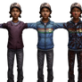 TWD Lee and Clem (XPS) by SteveCowlishaw on DeviantArt