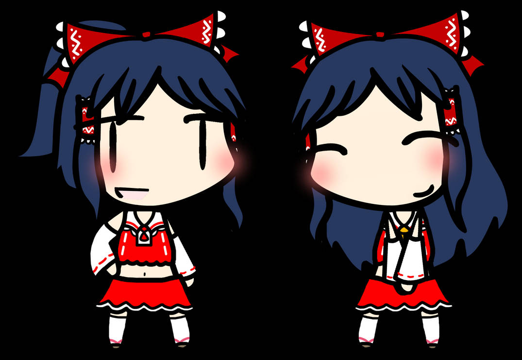 Reimu - remaster by NenadG on DeviantArt