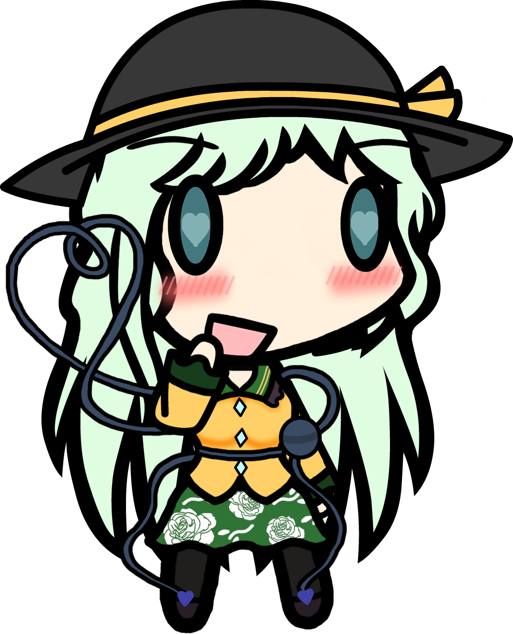 Koishi - custom props by NenadG on DeviantArt