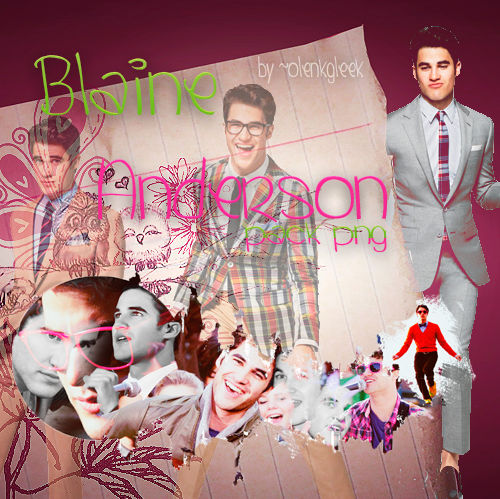 Blaine Anderson pack png by olenkgleek on DeviantArt