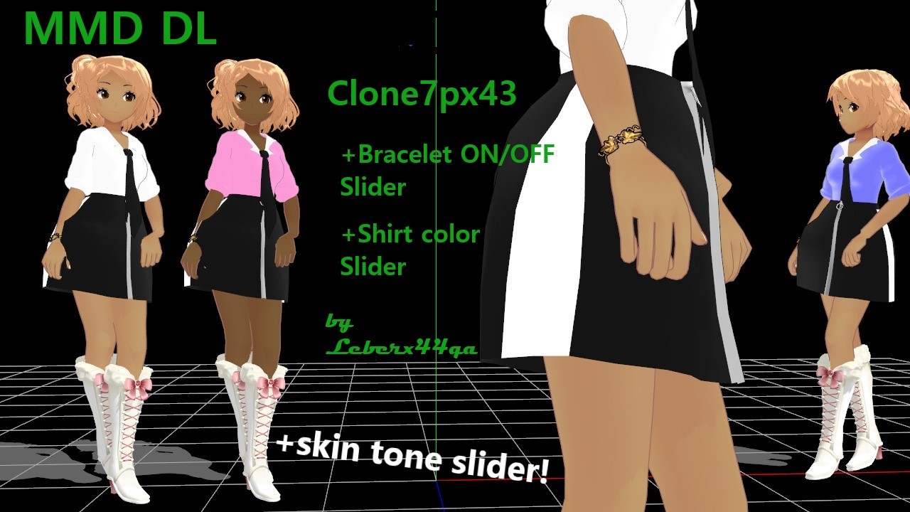 MMD-DL Clone7px43(new link) by Leberx44qa on DeviantArt