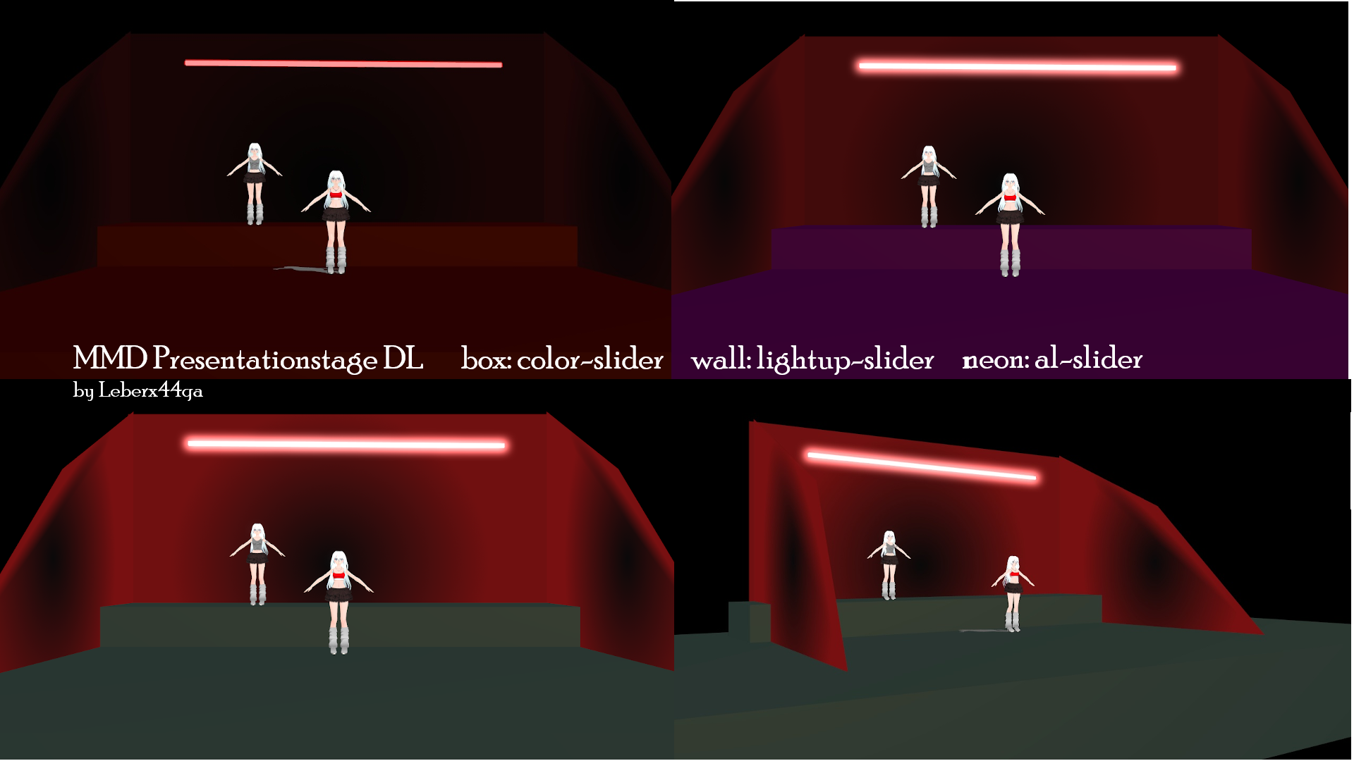 MMD PresentationStage (DL) by Leberx44qa on DeviantArt