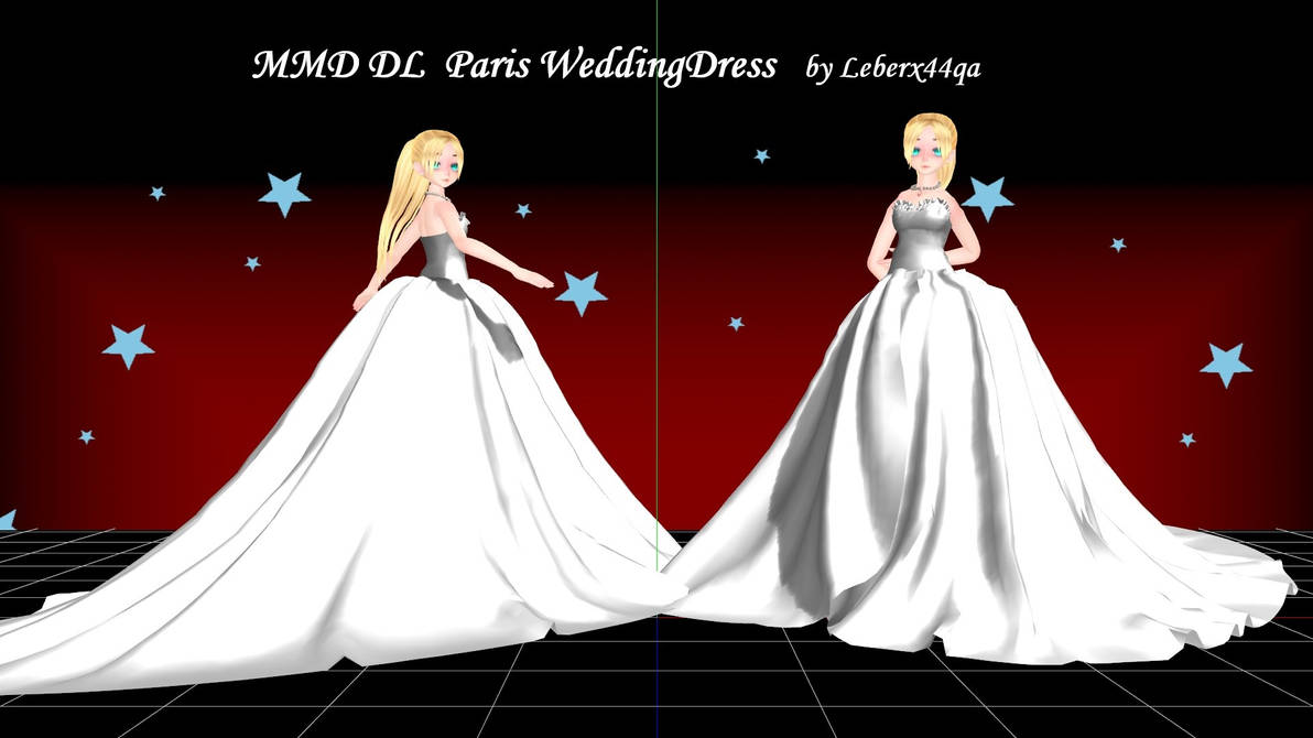 (MMD DL)ParisWeddingDress by Leberx44qa on DeviantArt