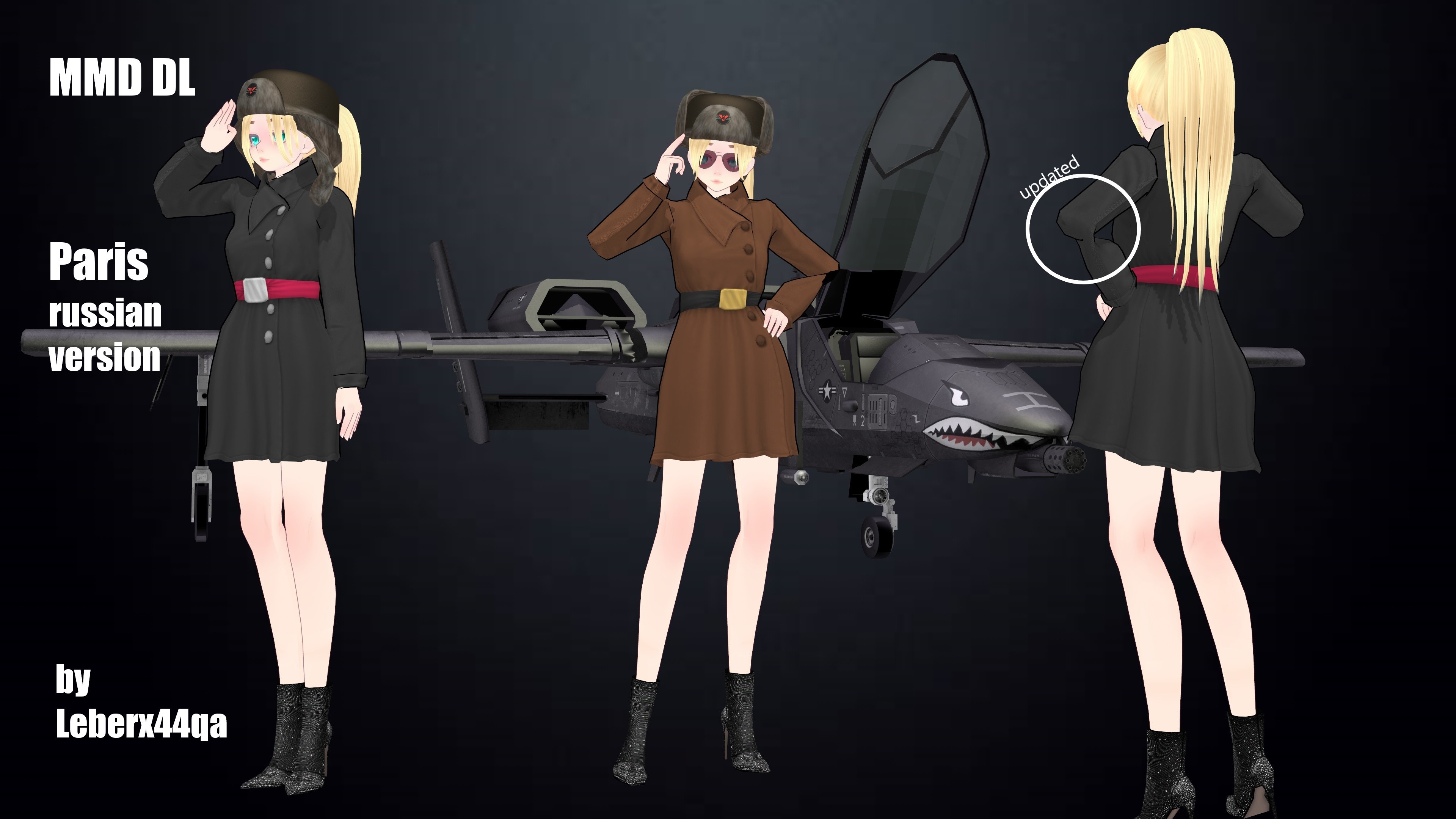 (MMD DL) Paris russian version (updated) by Leberx44qa on DeviantArt