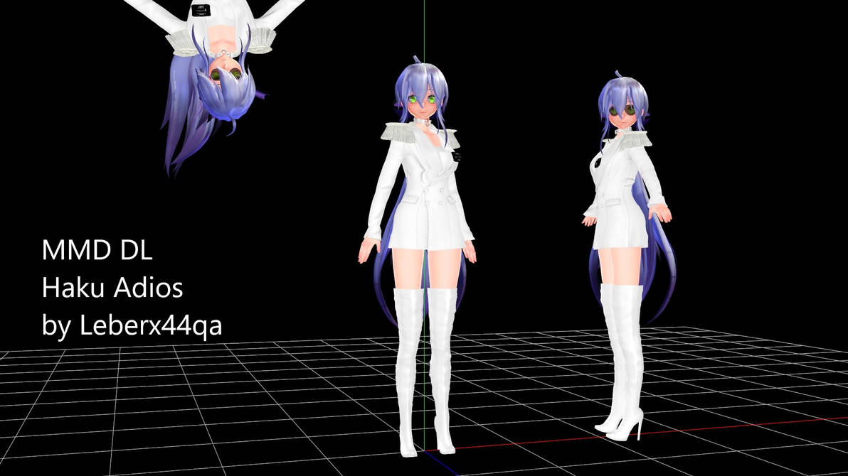 (MMD DL) TDA Haku Adios by Leberx44qa on DeviantArt