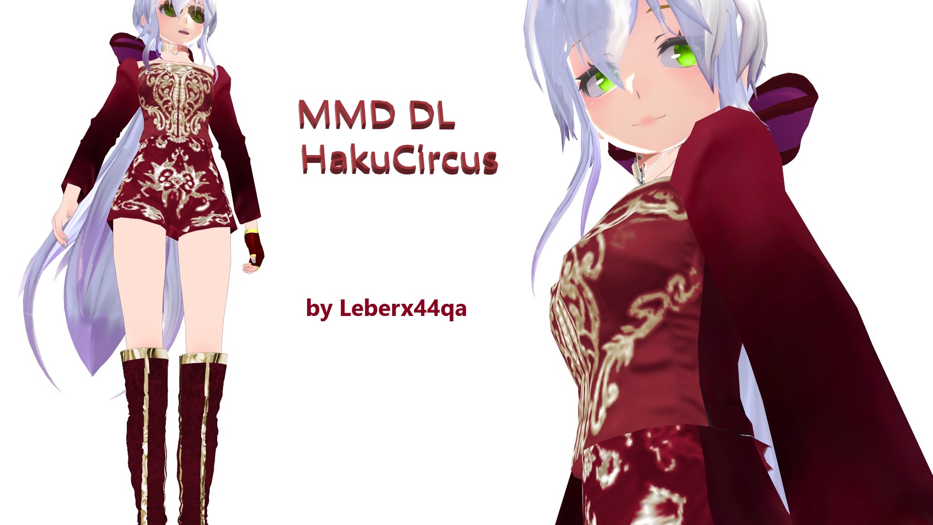 (MMD-DL)TDA Haku Circus by Leberx44qa on DeviantArt