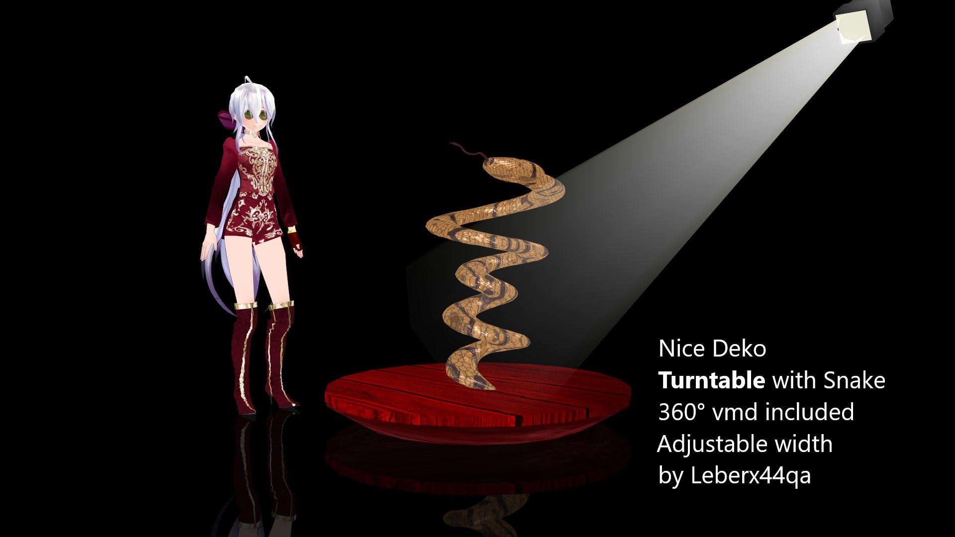 (MMD)SnakeTurntable by Leberx44qa on DeviantArt