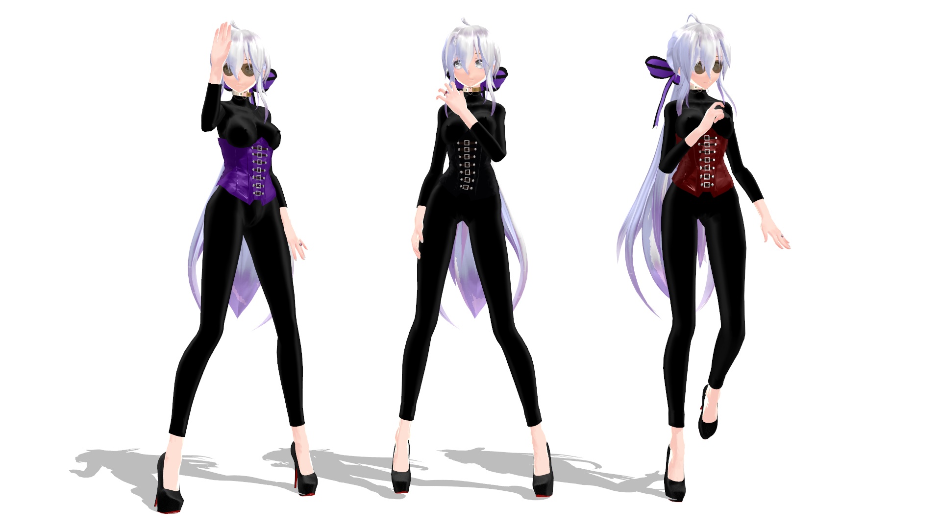 (MMD-DL) Tda Haku Corset by Leberx44qa on DeviantArt