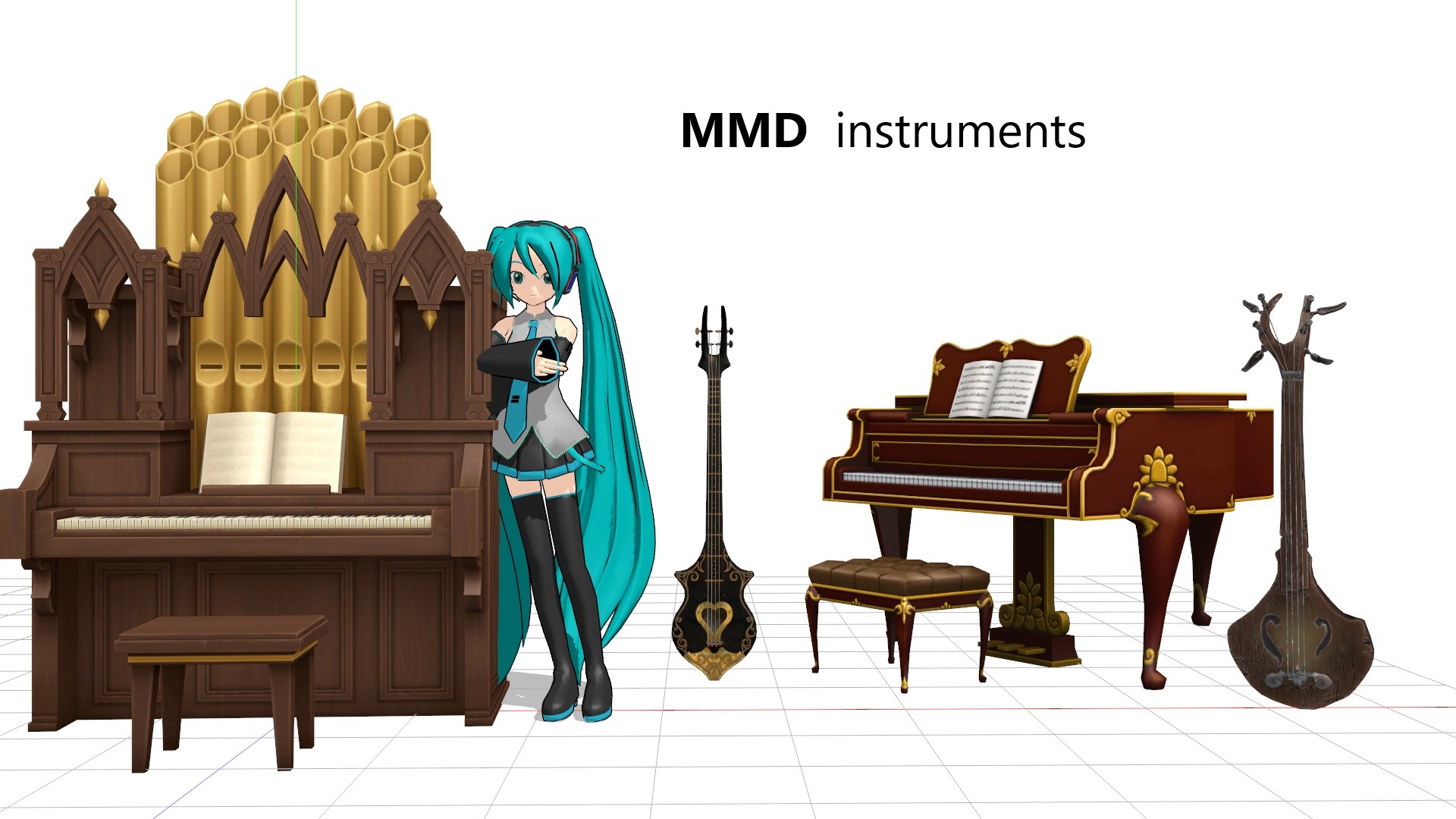 MMD instruments by Leberx44qa on DeviantArt