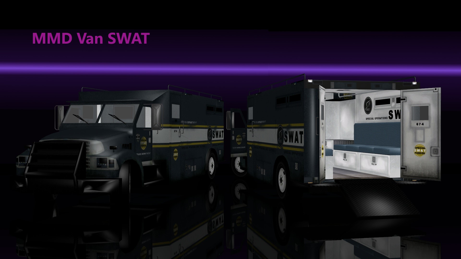 (MMD) SWAT VAN by Leberx44qa on DeviantArt