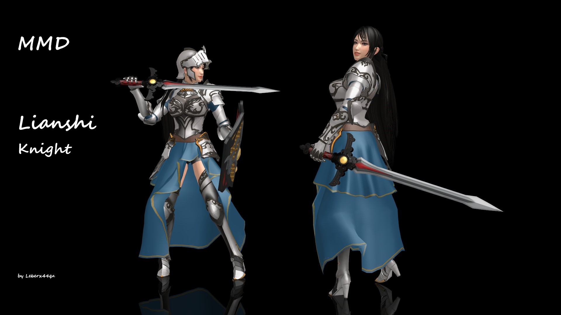 (MMD) Lianshi Knight by Leberx44qa on DeviantArt