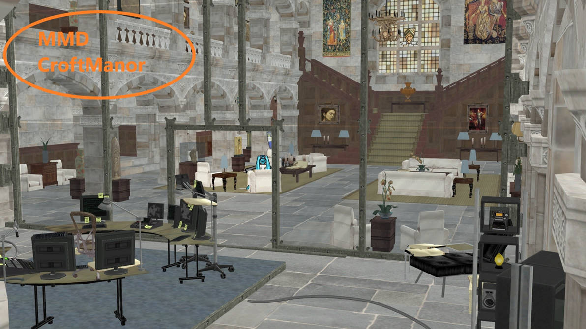 (MMD)CroftManor by Leberx44qa on DeviantArt