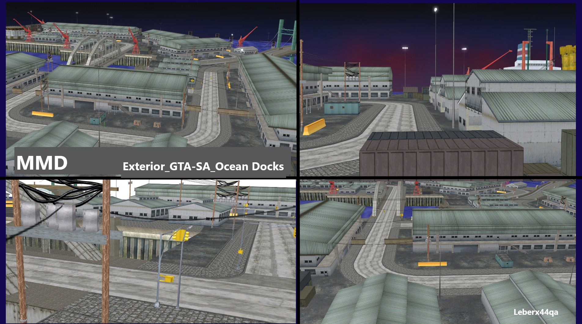 (MMD)Exterior_GTA-SA_Ocean Docks by Leberx44qa on DeviantArt